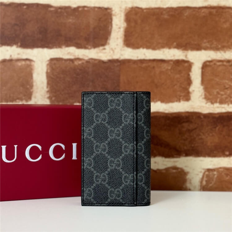 Gucci GG Emblem Bi-Fold Card Case - Onlinefakes